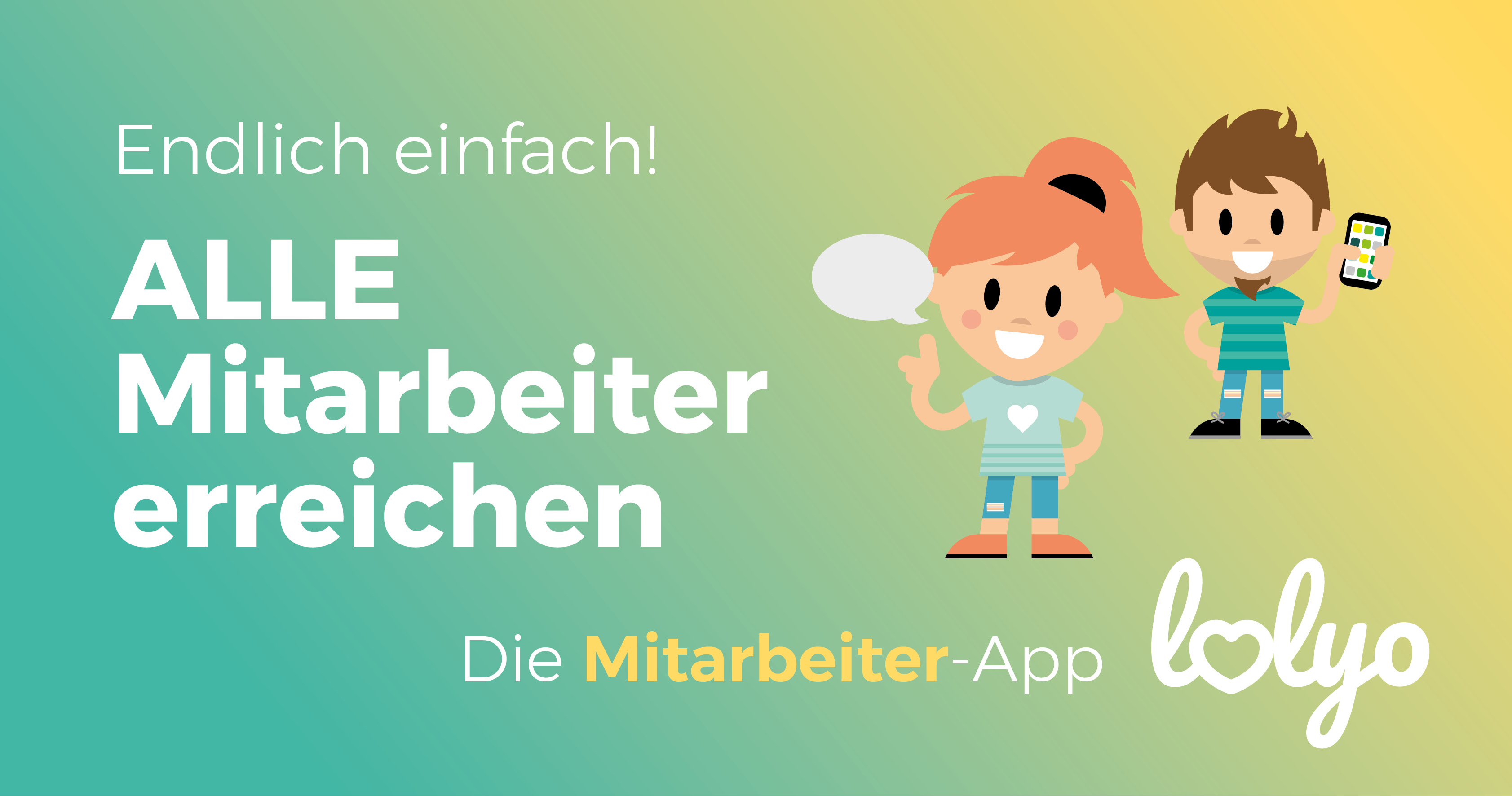LOLYO Mitarbeiter-App | Funktionen im Überblick