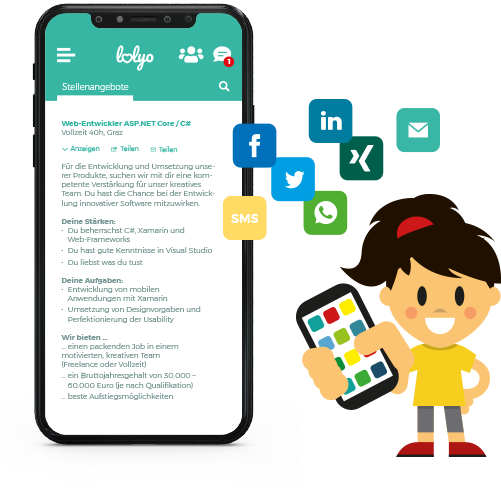 LOLYO - die MACH MITarbeiter-App, die alle begeistert!